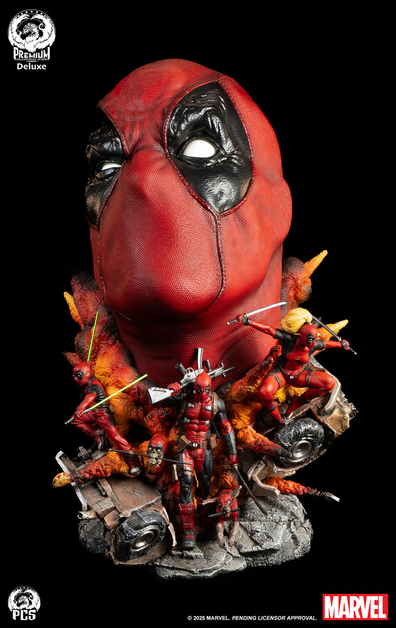 Deadpool Fine Art (Deluxe) Bust - Spec Fiction Shop