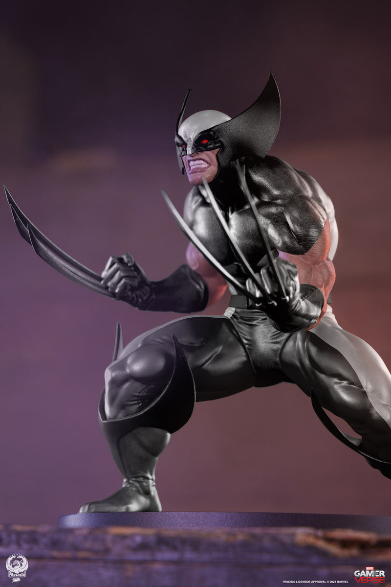 Marvel Gamerverse - Wolverine (Black Suit) 1/10 Scale Statue - Spec ...