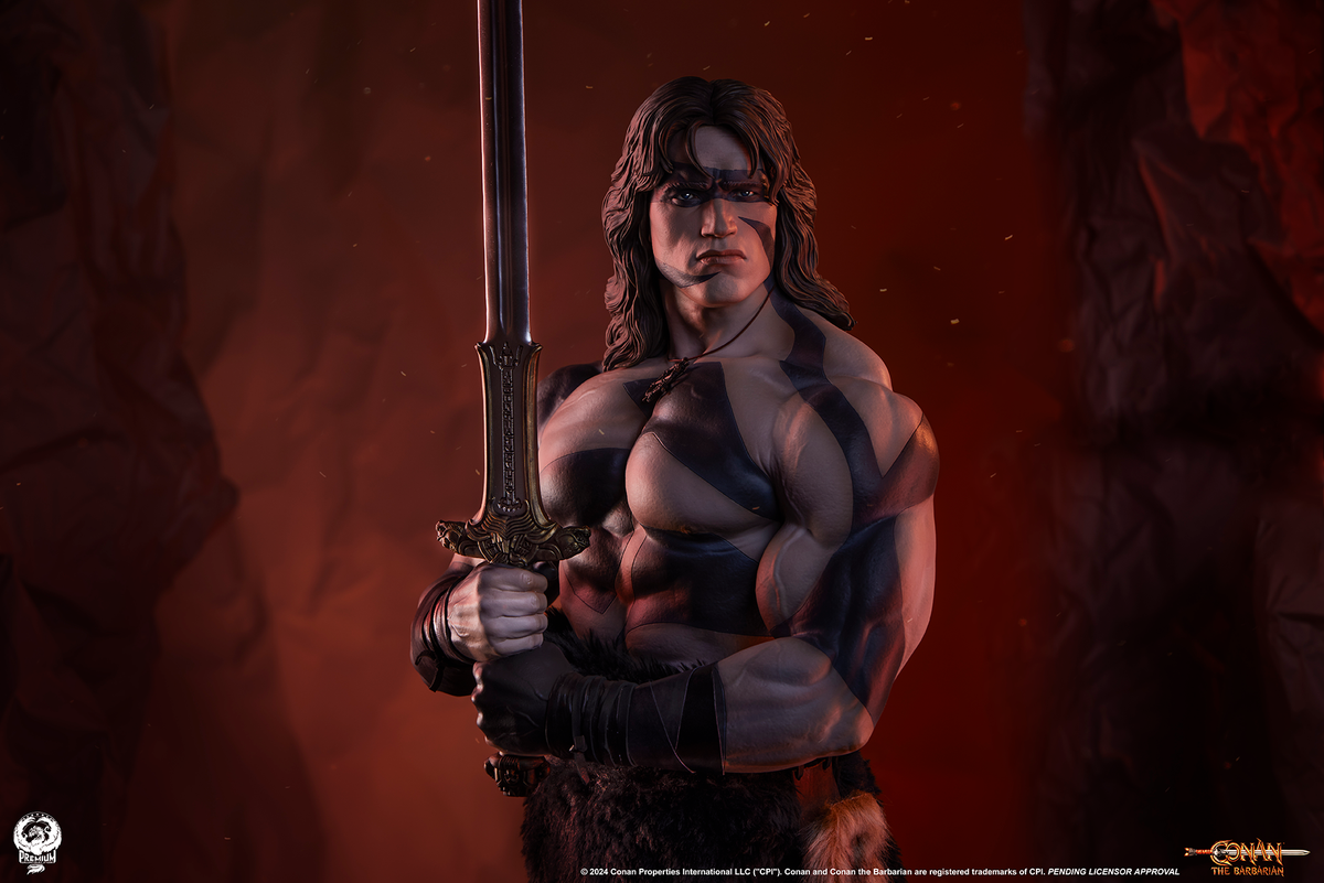 Conan the Barbarian (War Paint) 1/2 Scale Statue - Spec Fiction Shop