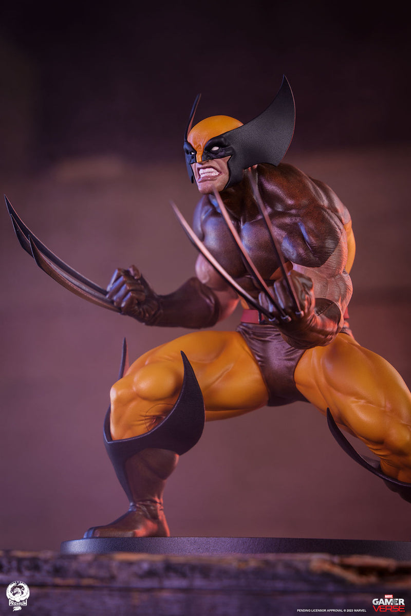 Marvel Gamerverse - Wolverine (Brown Suit) 1/10 Scale Statue - Spec ...