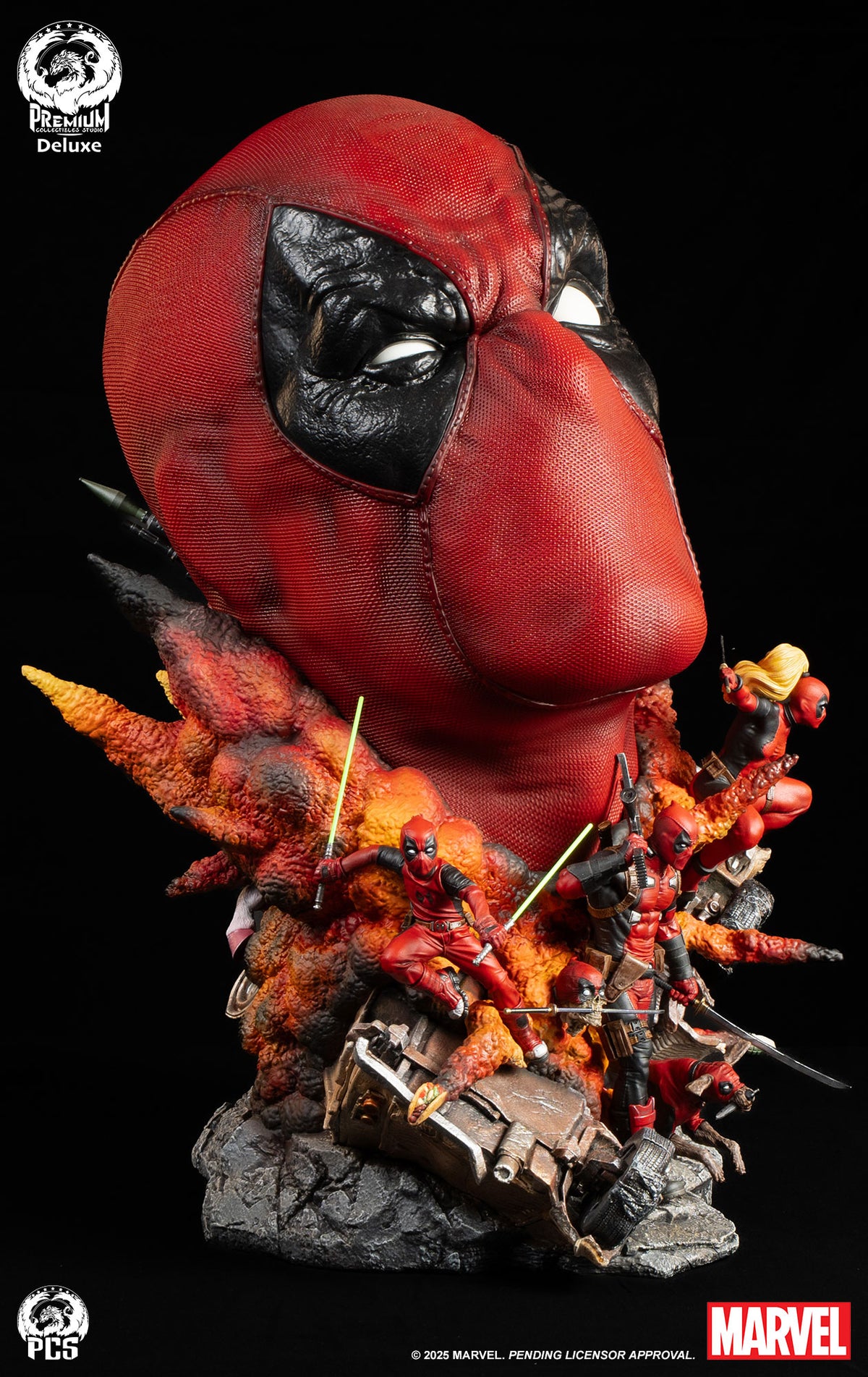 Deadpool Fine Art (Deluxe) Bust - Spec Fiction Shop
