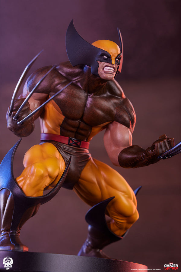 Marvel Gamerverse - Wolverine (Brown Suit) 1/10 Scale Statue - Spec ...