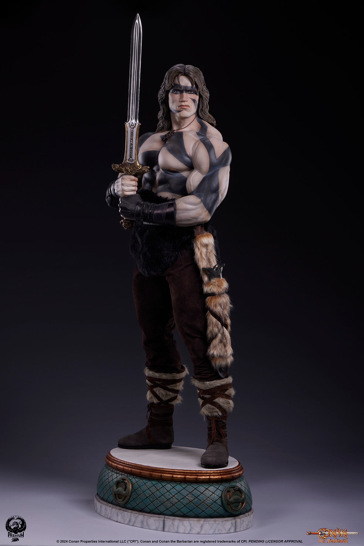Conan the Barbarian (War Paint) 1/2 Scale Statue - Spec Fiction Shop