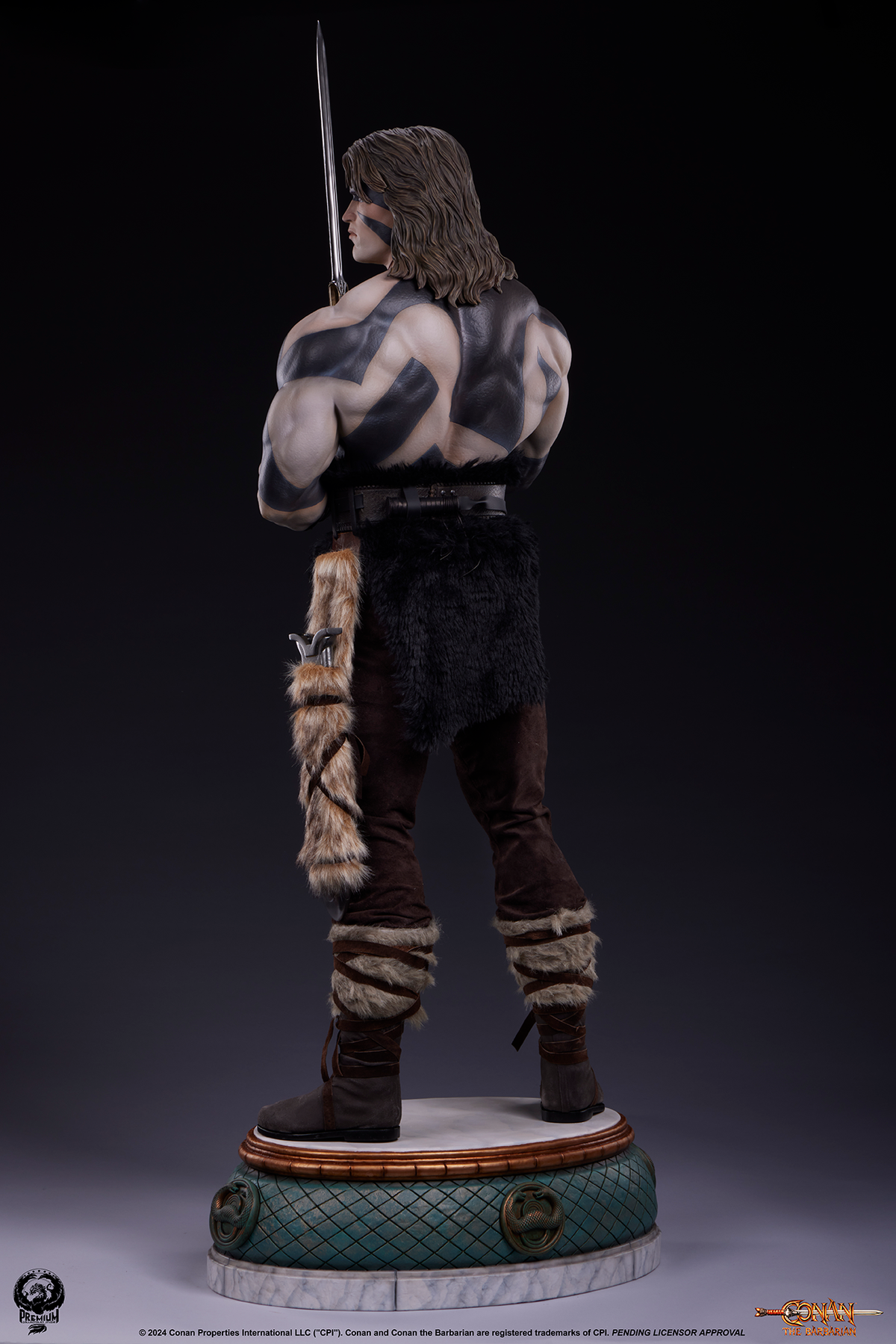 Conan the Barbarian (War Paint) 1/2 Scale Statue - Spec Fiction Shop