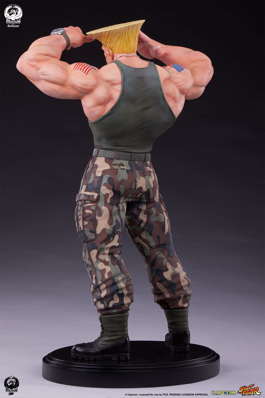 Street Fighter 6 - Guile 1/4 Scale Statue Deluxe Version - Spec Fiction ...