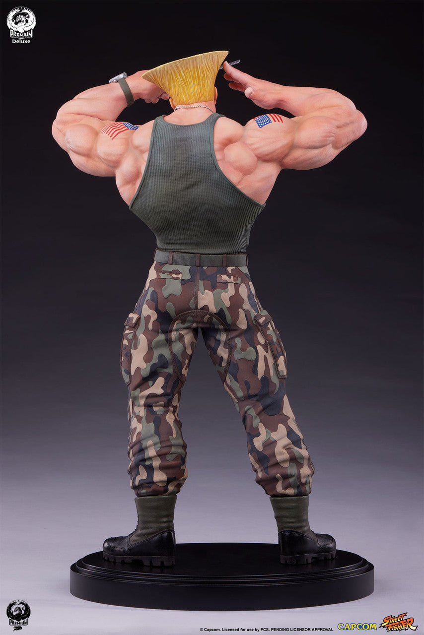 Street Fighter 6 - Guile 1/4 Scale Statue Deluxe Version - Spec Fiction ...