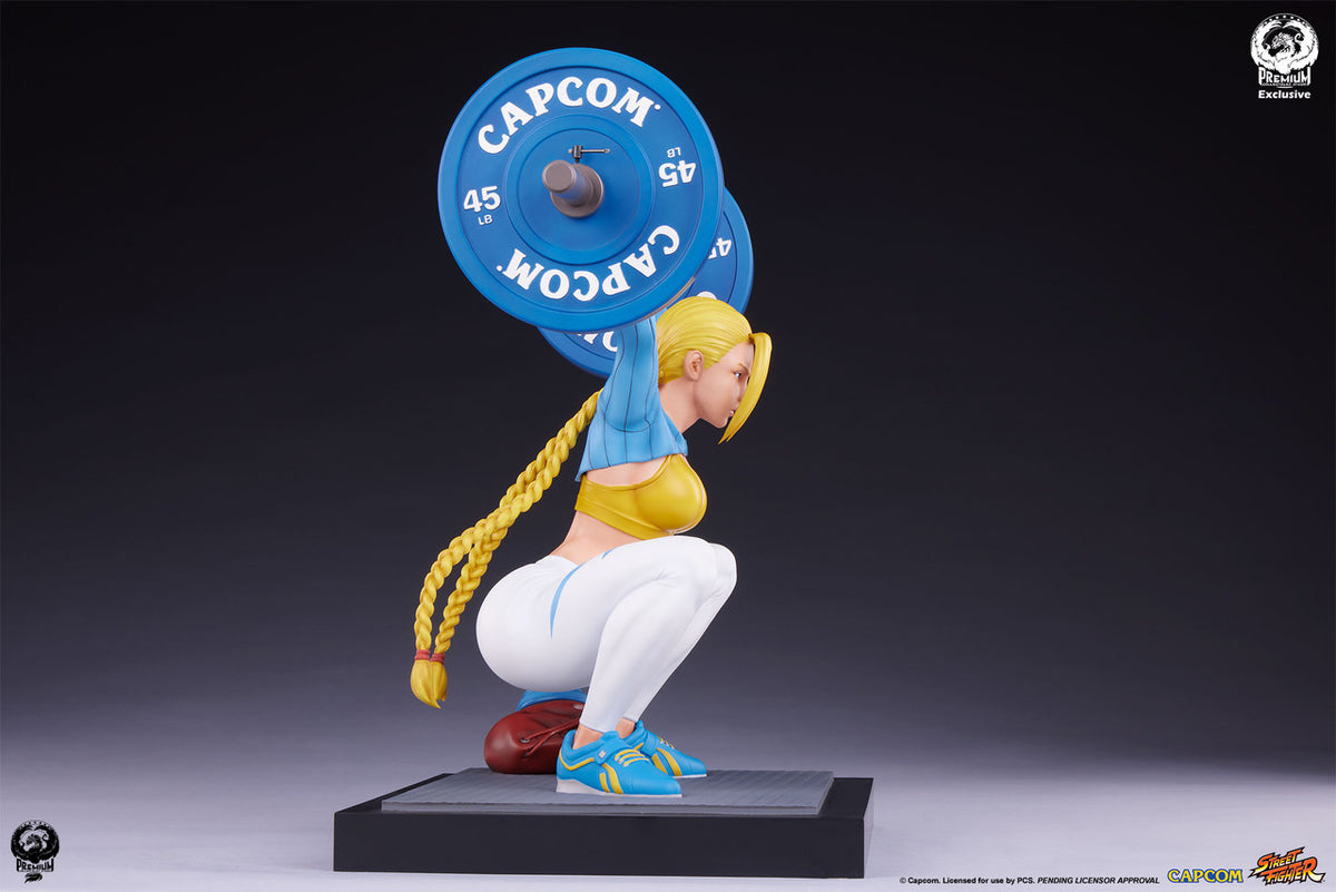 Cammy Powerlifting (Alpha Edition) 1/4 Scale Statue - Spec Fiction Shop