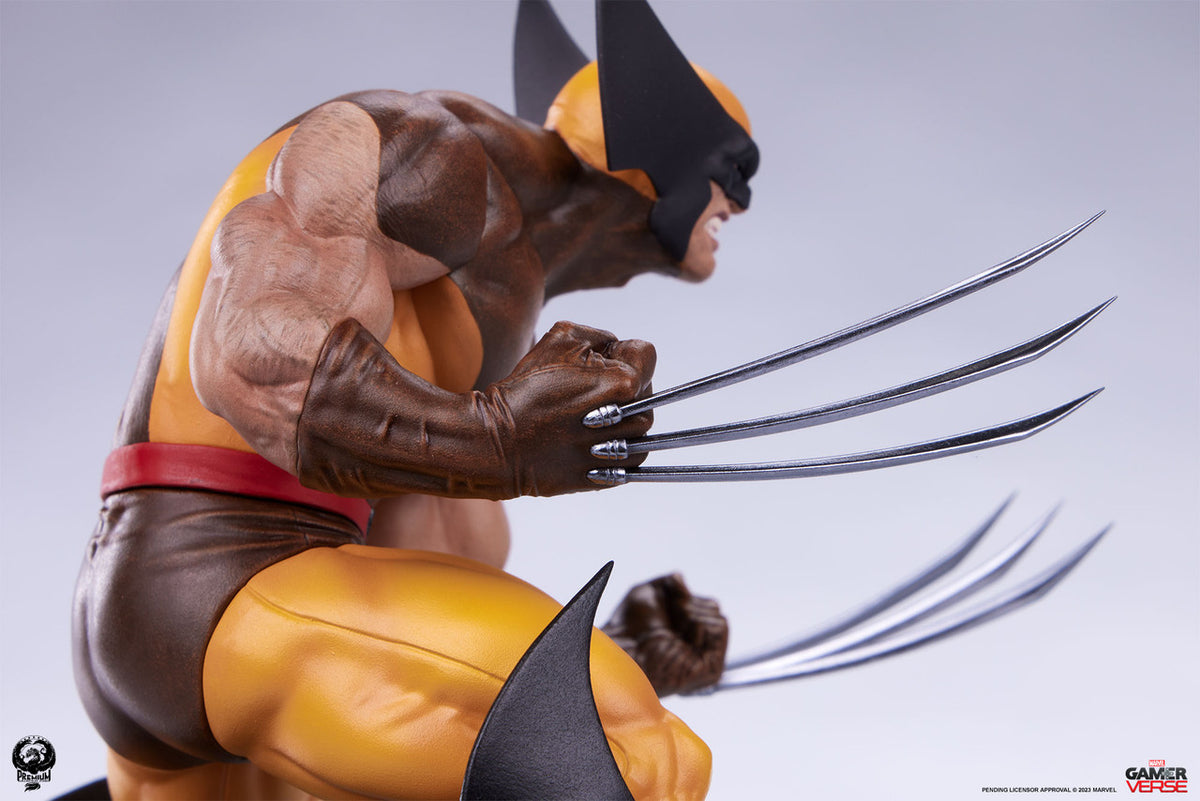 Marvel Gamerverse - Wolverine (Brown Suit) 1/10 Scale Statue - Spec ...