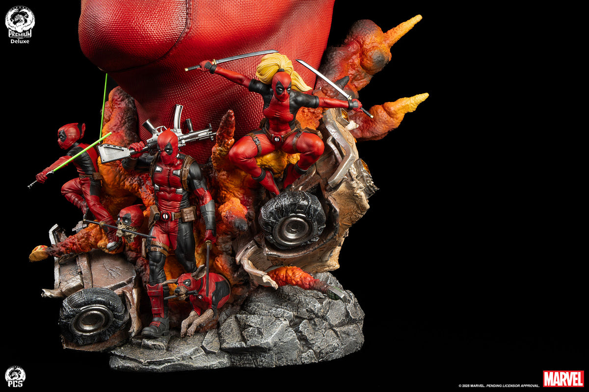 Deadpool Fine Art (Deluxe) Bust - Spec Fiction Shop
