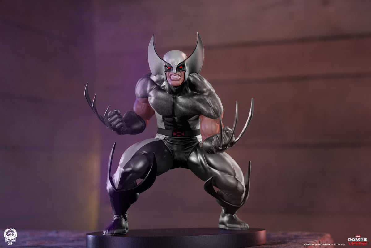 Marvel Gamerverse - Wolverine (Black Suit) 1/10 Scale Statue - Spec ...