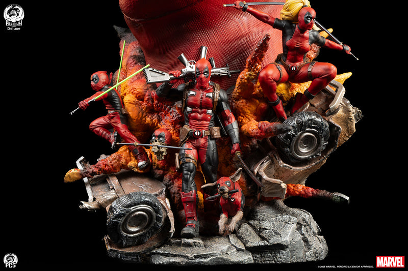 Deadpool Fine Art (Deluxe) Bust - Spec Fiction Shop