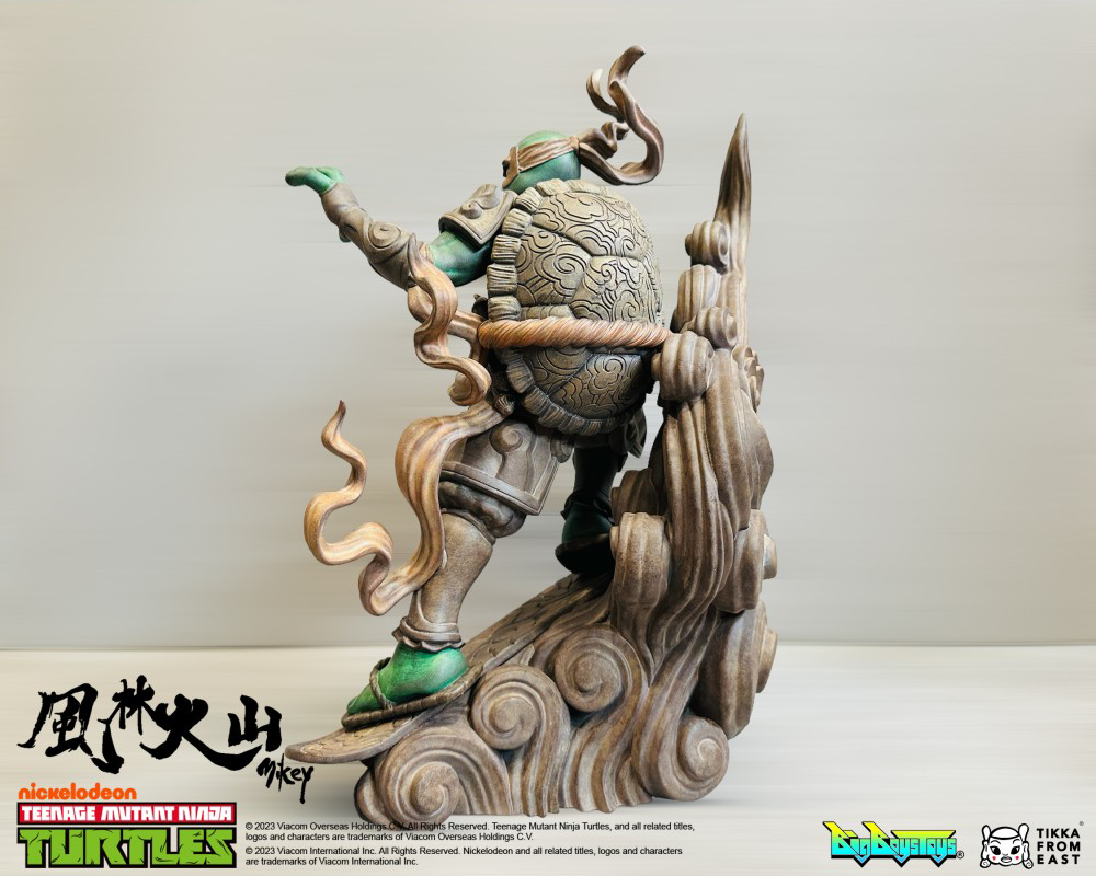 TMNT - Furinkazan Michelangelo Statue - Spec Fiction Shop