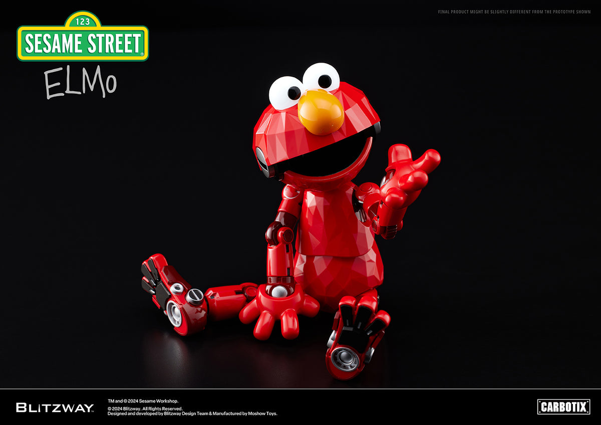 Sesame Street - Elmo CARBOTIX Figure - Spec Fiction Shop