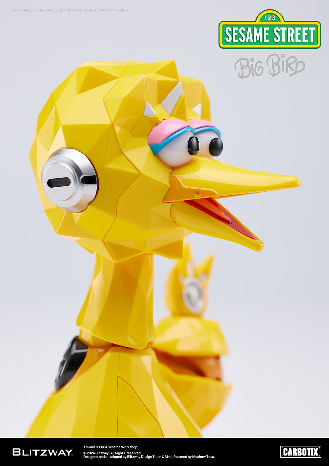Sesame Street - Big Bird CARBOTIX Figure - Spec Fiction Shop
