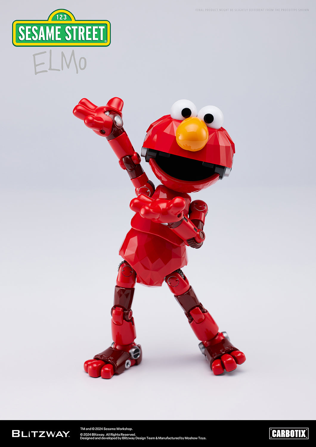 Sesame Street - Elmo CARBOTIX Figure - Spec Fiction Shop
