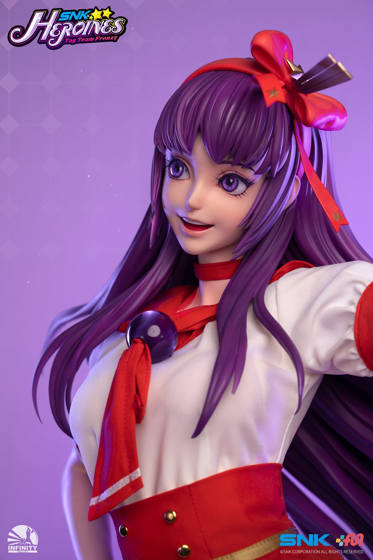 SNK Heroines Tag Team Frenzy - Athena Asamiya (Player 1) 1/2 Scale Sta ...