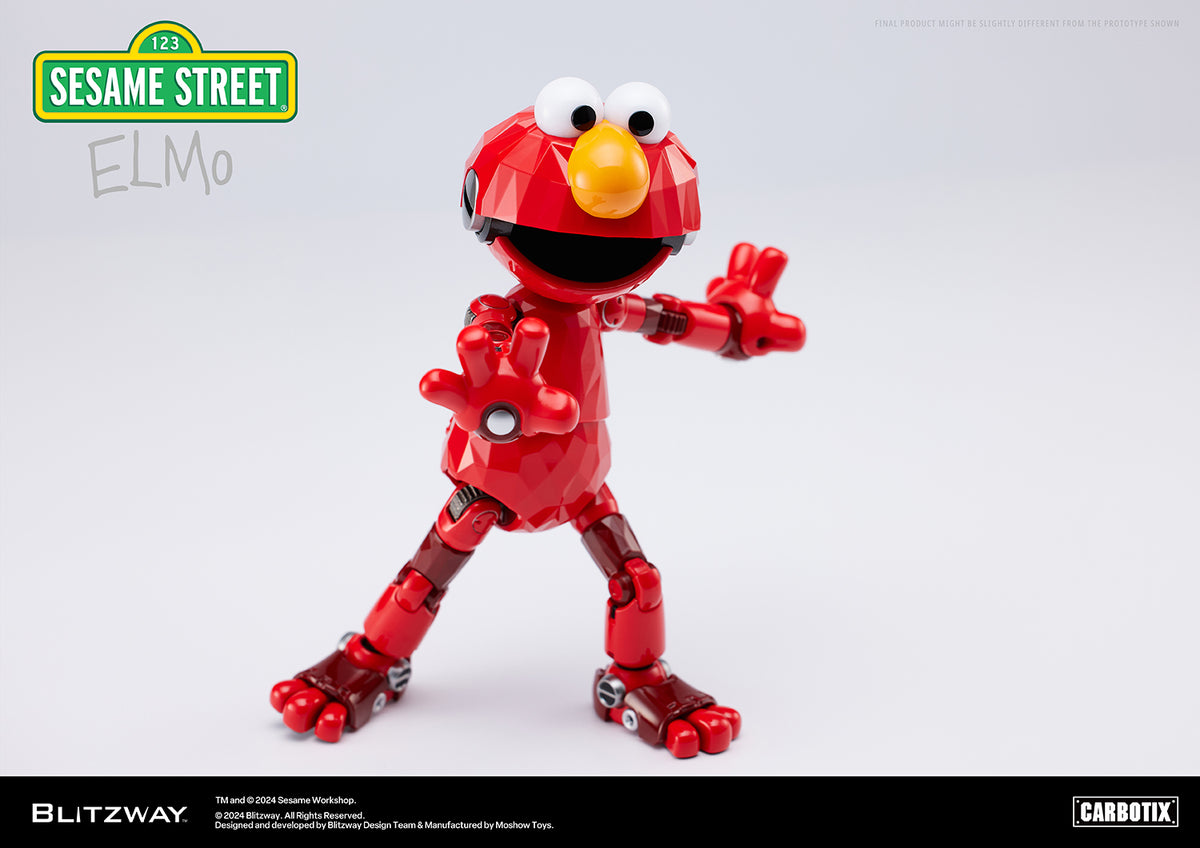 Sesame Street - Elmo CARBOTIX Figure - Spec Fiction Shop