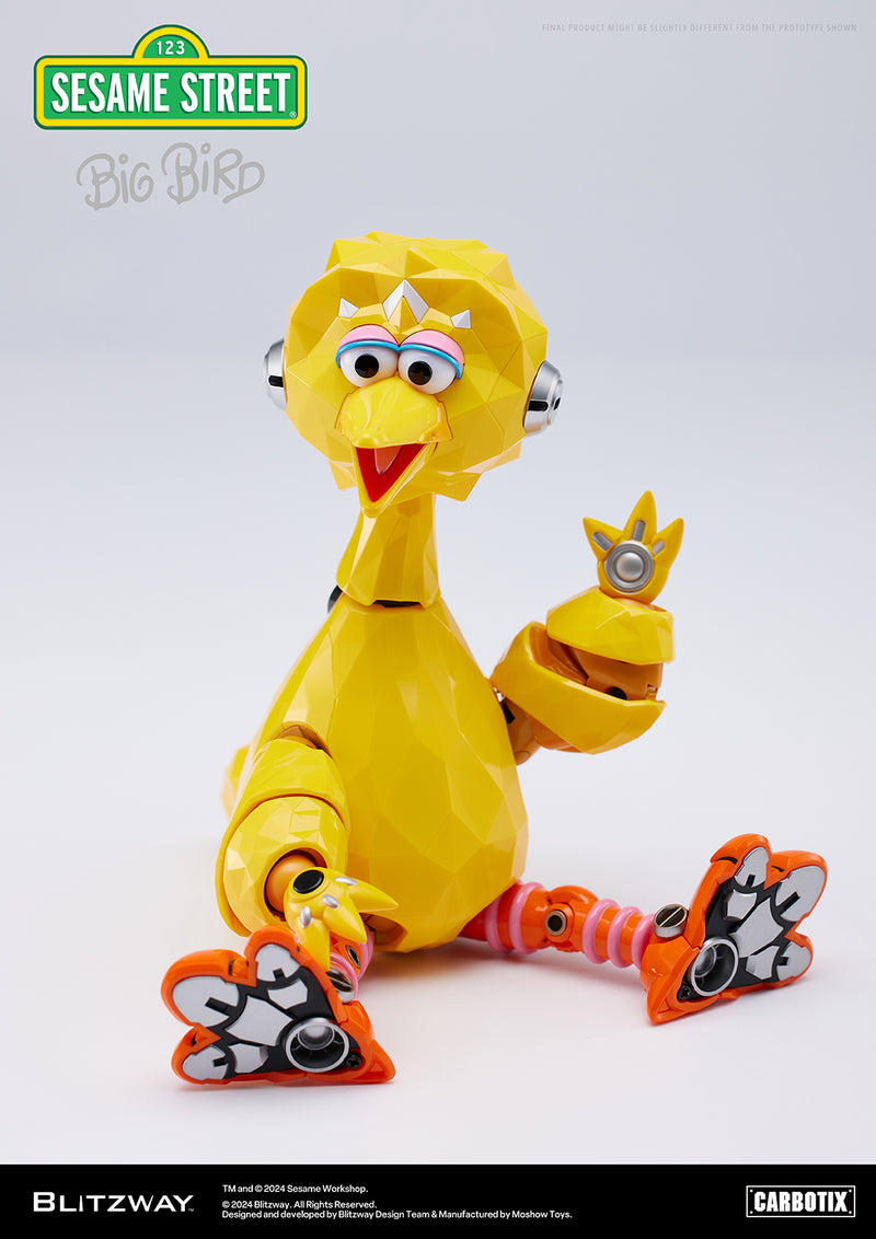 Sesame Street - Big Bird, Cookie Monster & Elmo Deluxe CARBOTIX Figure ...