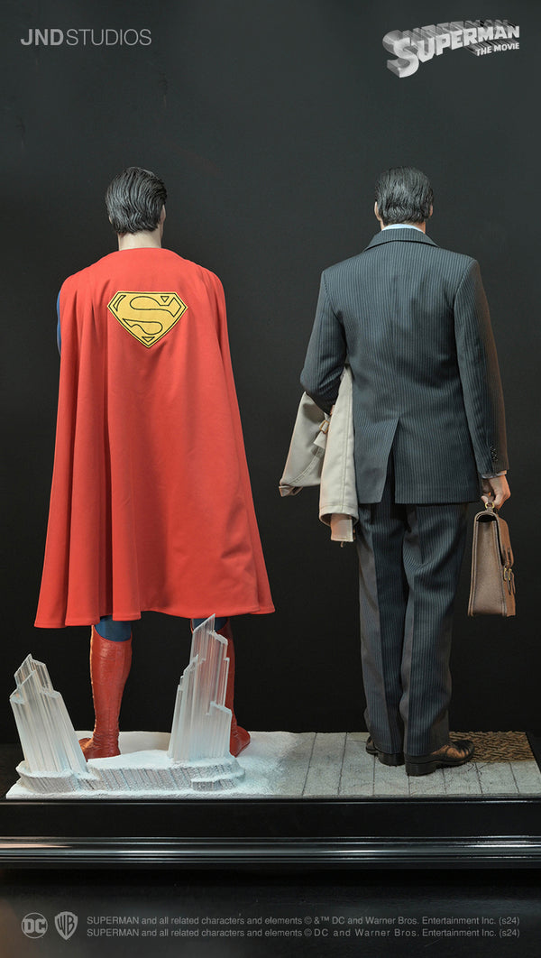Superman & Clark Kent 1978 (Christopher Reeve) Dual Version 1/3 Scale ...