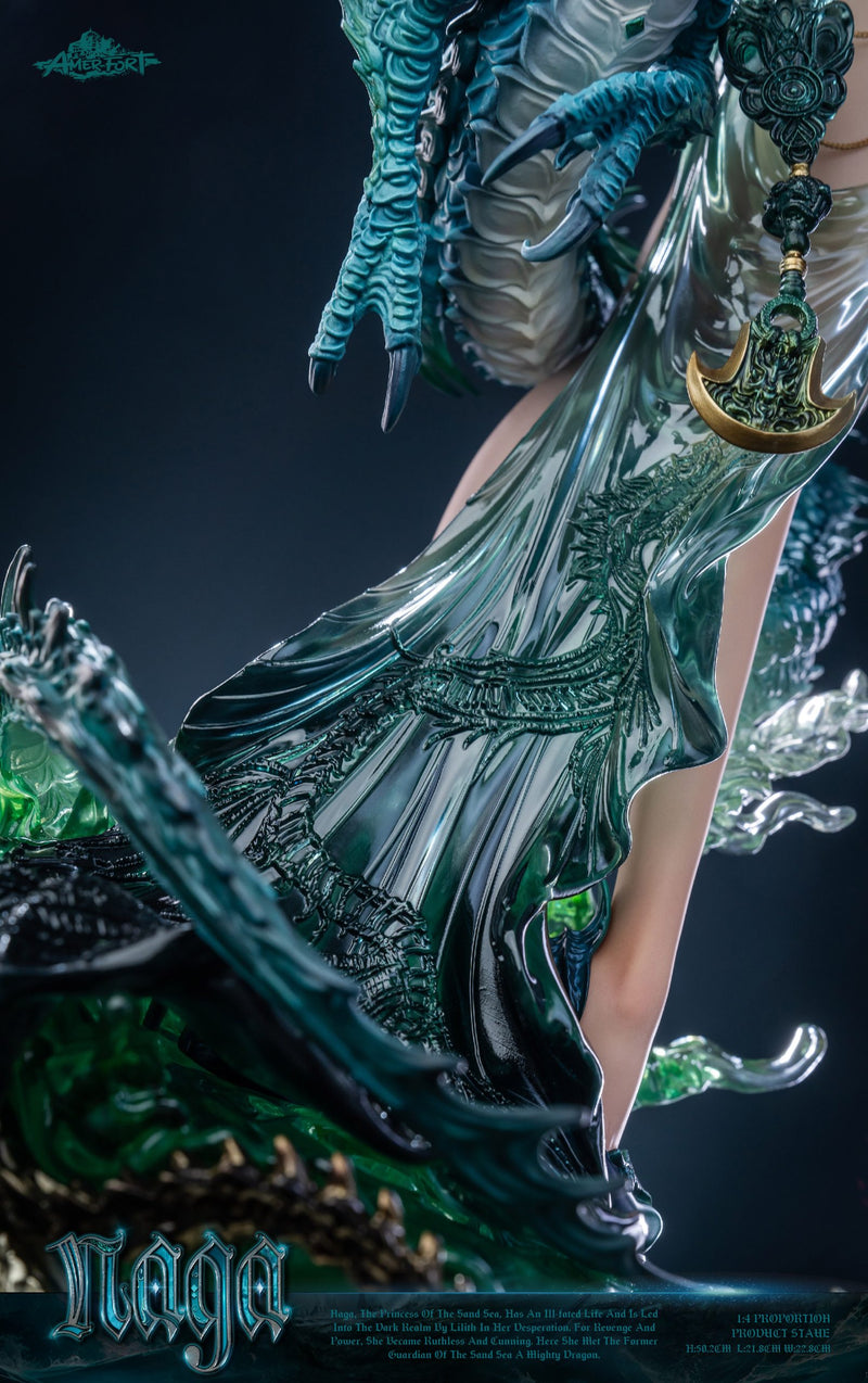 AmerFort Elf Series - Naga 1/4 Scale Statue - Spec Fiction Shop