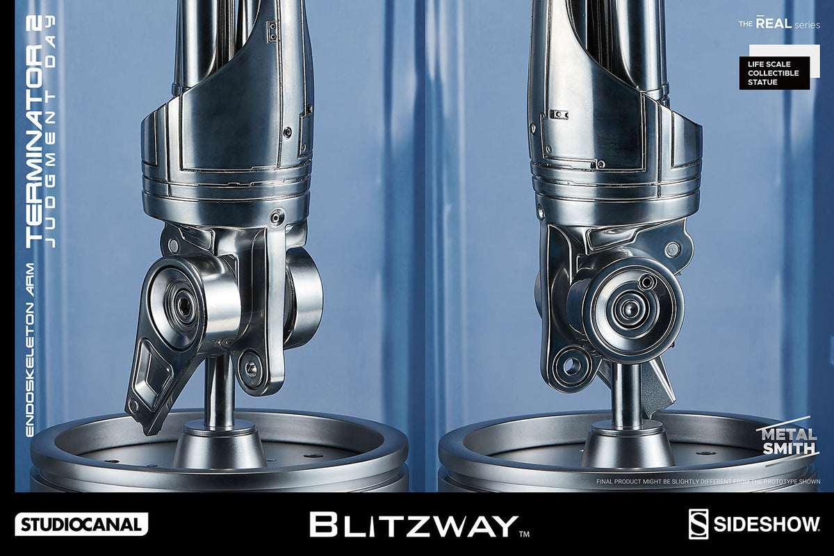 Terminator 2: Judgement Day - T-800 Endoskeleton Arm & Brain Chip Life ...