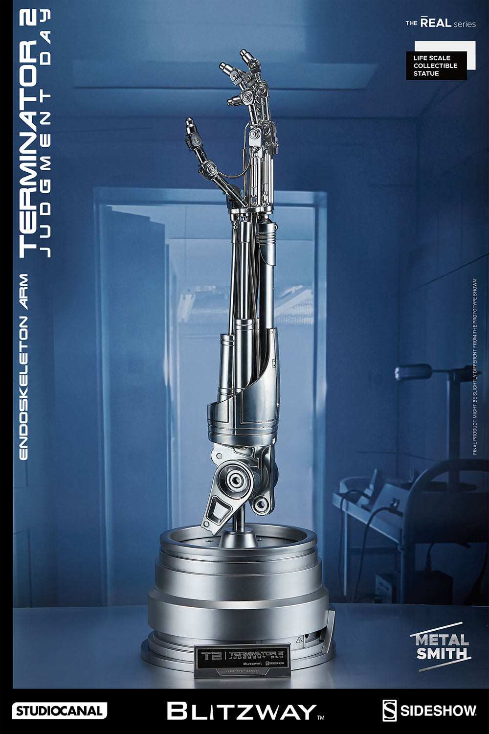 Terminator 2: Judgement Day - T-800 Endoskeleton Arm & Brain Chip Life ...