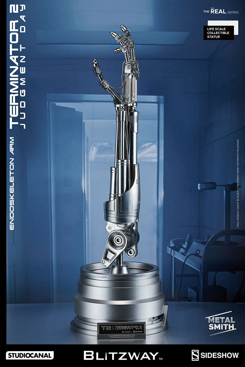 Terminator 2: Judgement Day - T-800 Endoskeleton Arm & Brain Chip Life ...