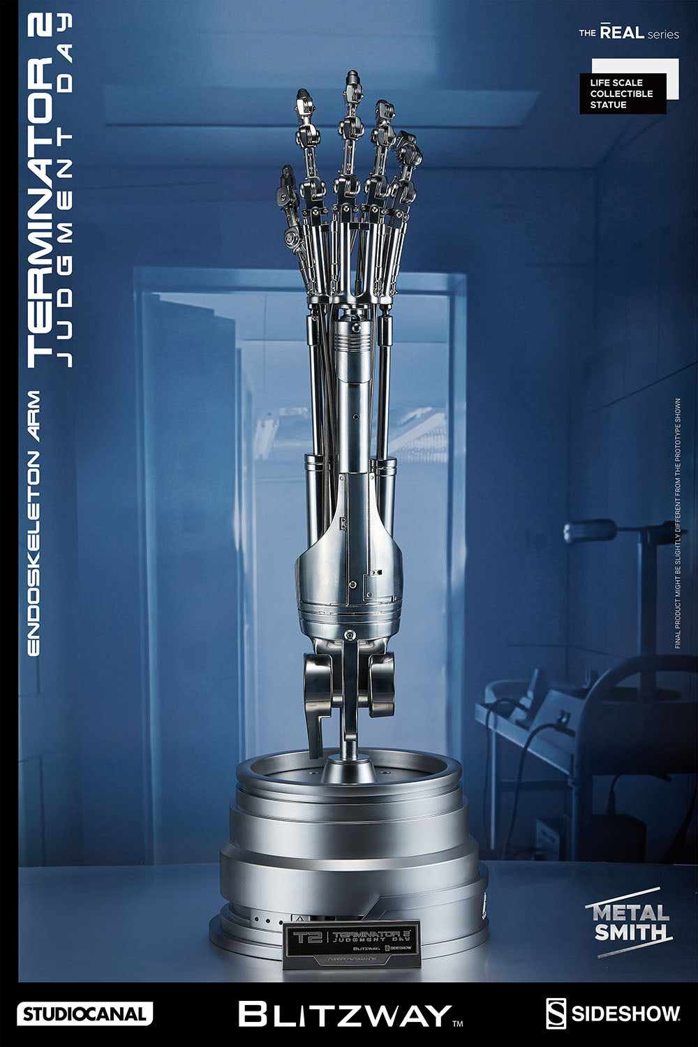 Terminator 2: Judgement Day - T-800 Endoskeleton Arm & Brain Chip Life ...