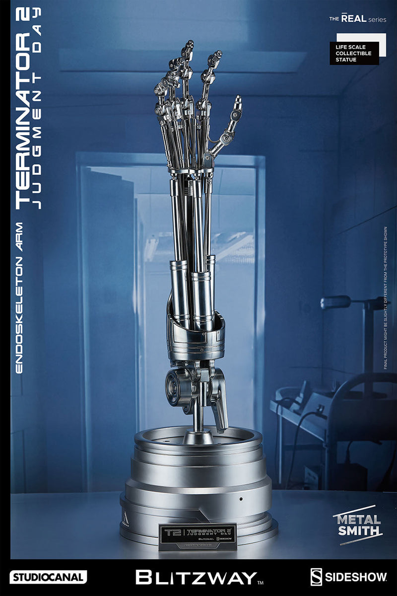 Terminator 2: Judgement Day - T-800 Endoskeleton Arm & Brain Chip Life ...