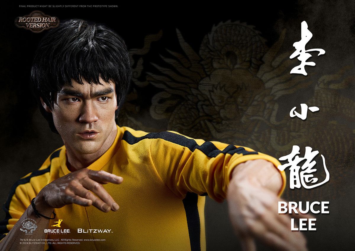 Bruce Lee (Tribute - 50th Anniversary - Rooted Hair) 1/4 Scale Statue ...