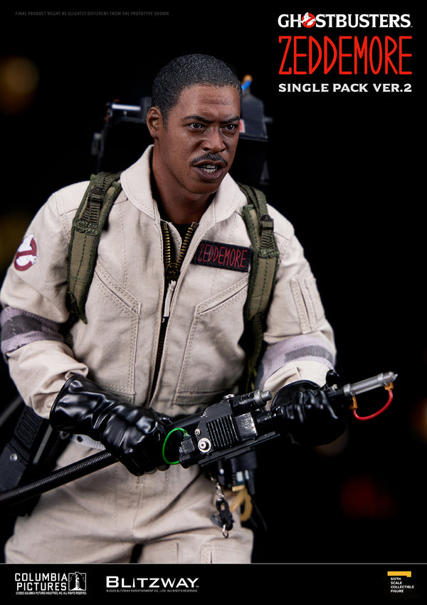 Ghostbusters - Winston Zeddemore (Single Pack ver. 2) 1/6 Scale Figure ...