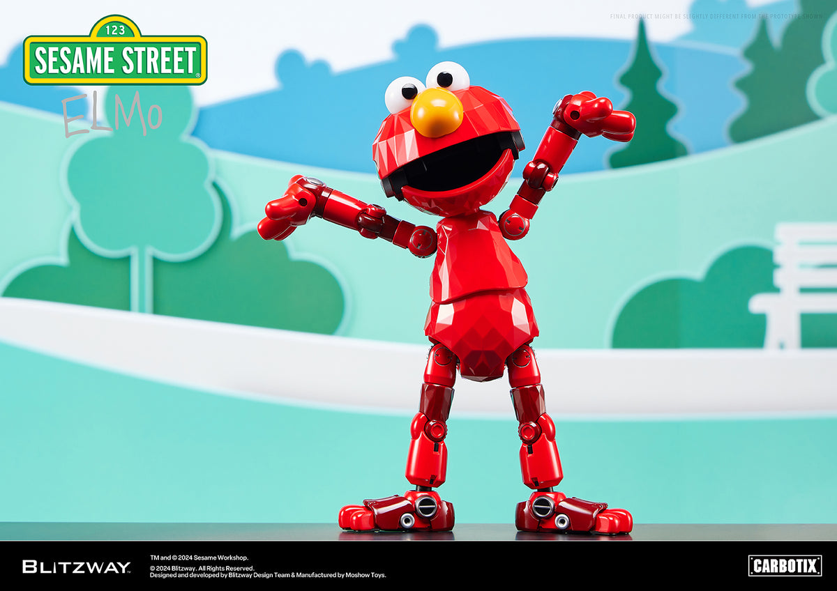 Sesame Street - Elmo CARBOTIX Figure - Spec Fiction Shop