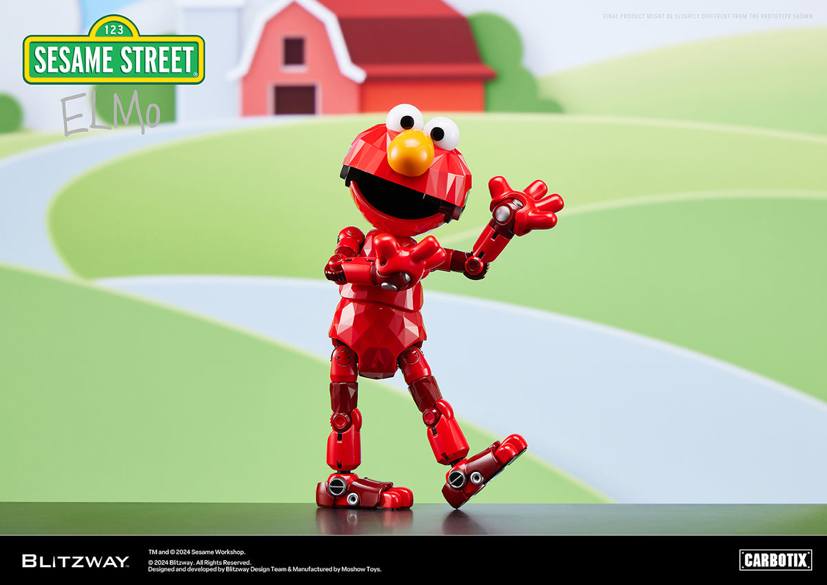 Sesame Street - Elmo CARBOTIX Figure - Spec Fiction Shop