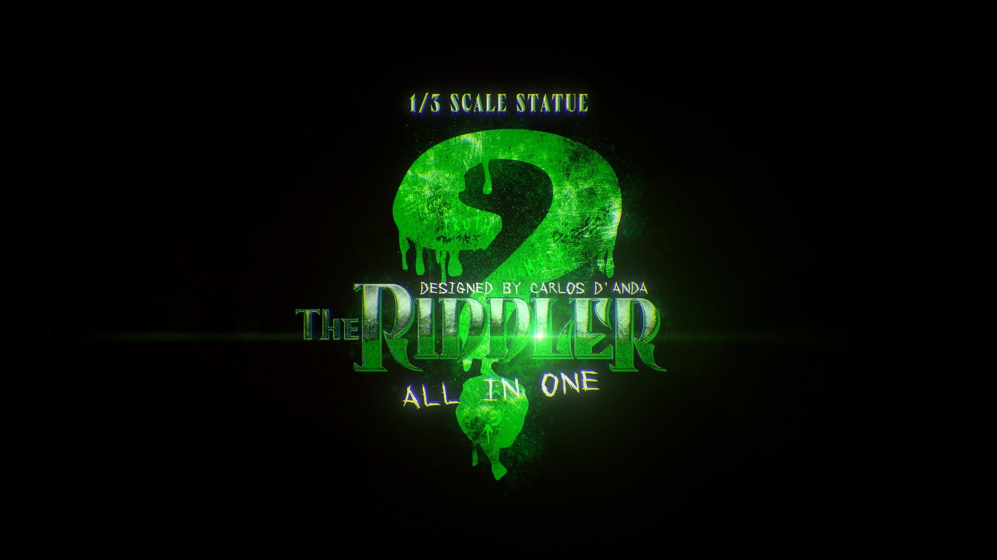 The Riddler - All in One 1/3 Scale Statue - Spec Fiction Shop