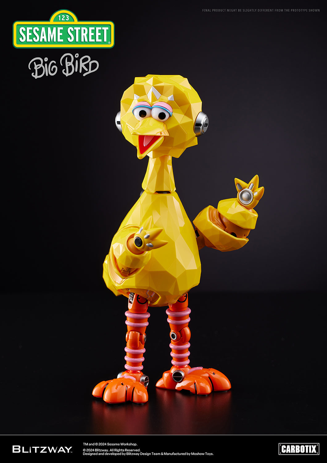 Sesame Street - Big Bird CARBOTIX Figure - Spec Fiction Shop