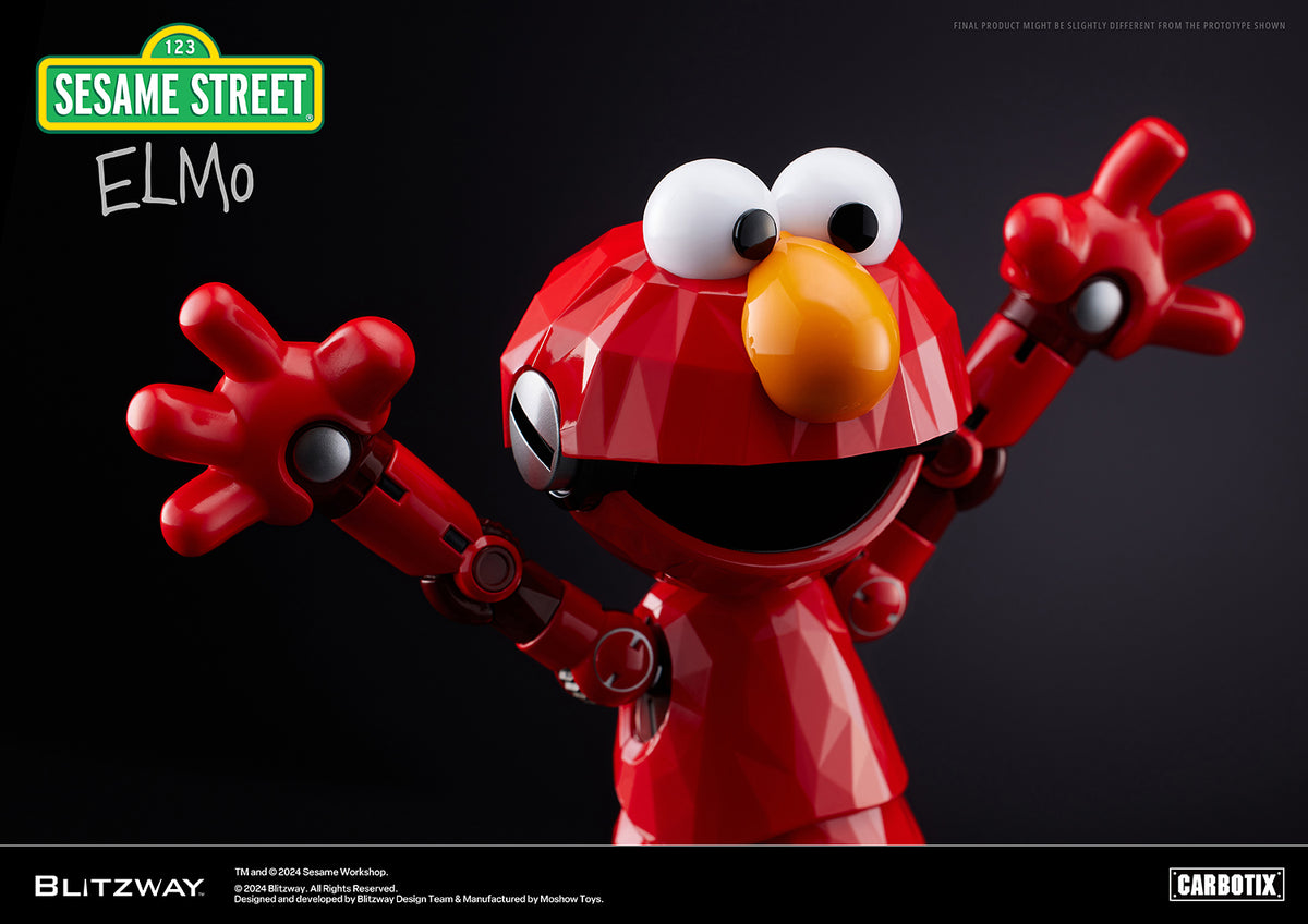 Sesame Street - Elmo CARBOTIX Figure - Spec Fiction Shop