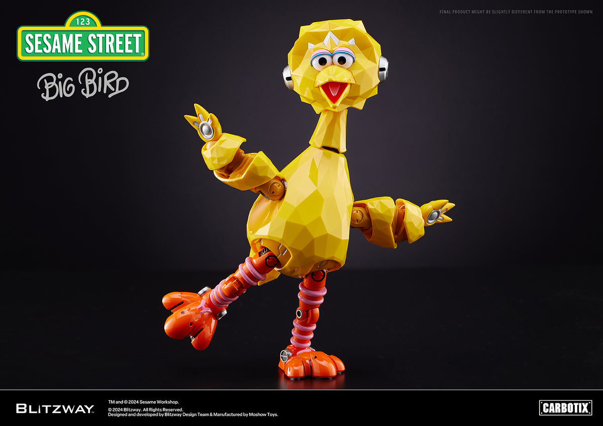 Sesame Street - Big Bird CARBOTIX Figure - Spec Fiction Shop