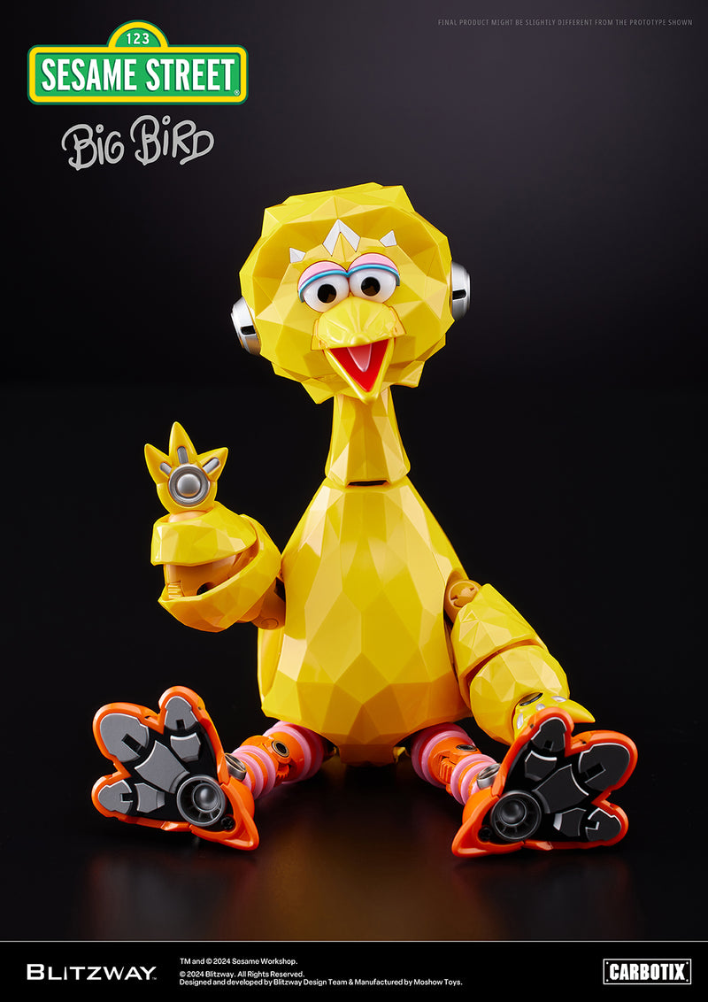Sesame Street - Big Bird, Cookie Monster & Elmo Deluxe CARBOTIX Figure ...
