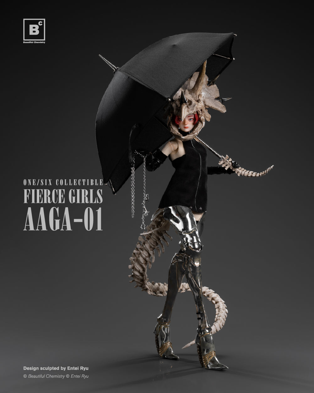 Fierce Girls - AAGA-01 Bone Girl 1/6 Scale Figure - Spec Fiction Shop