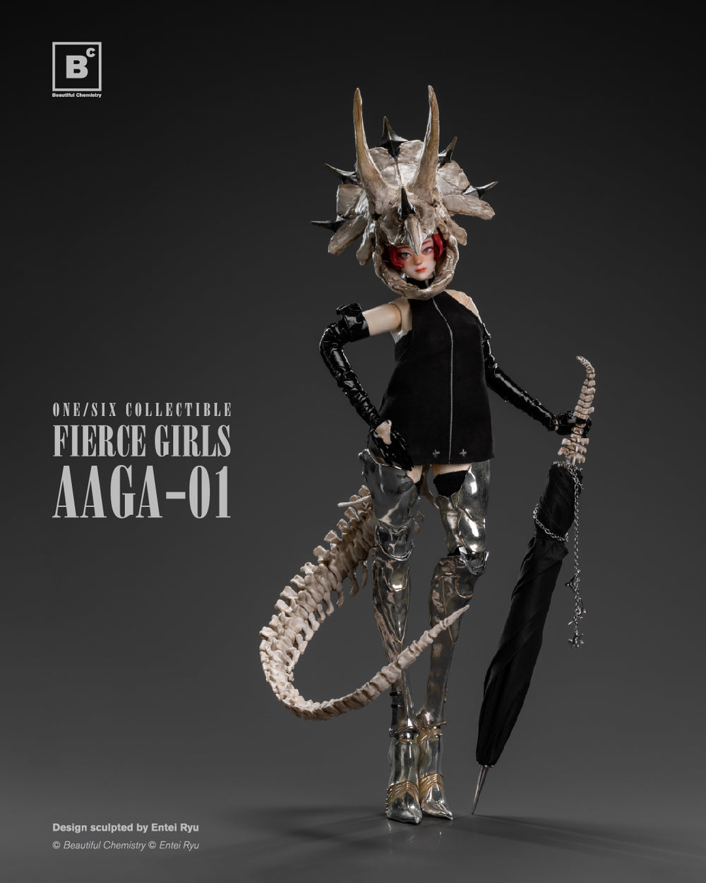 Fierce Girls - AAGA-01 Bone Girl 1/6 Scale Figure - Spec Fiction Shop