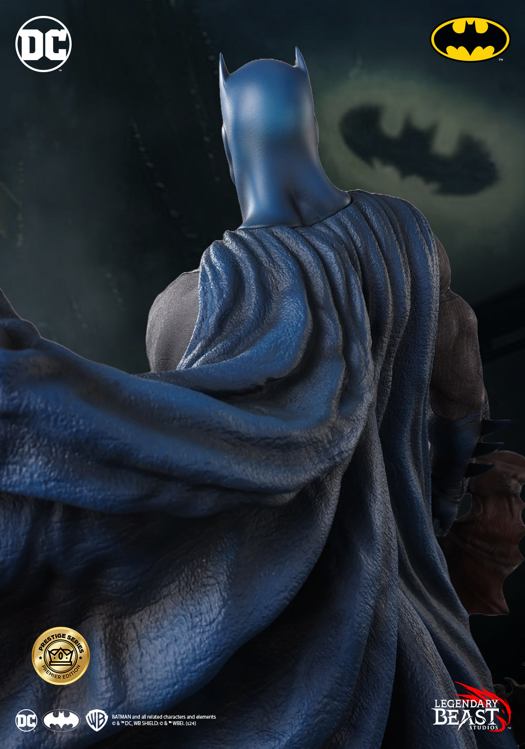 Batman (BLUE) Premier Version Prestige Series 1/3 Scale Statue - Spec ...