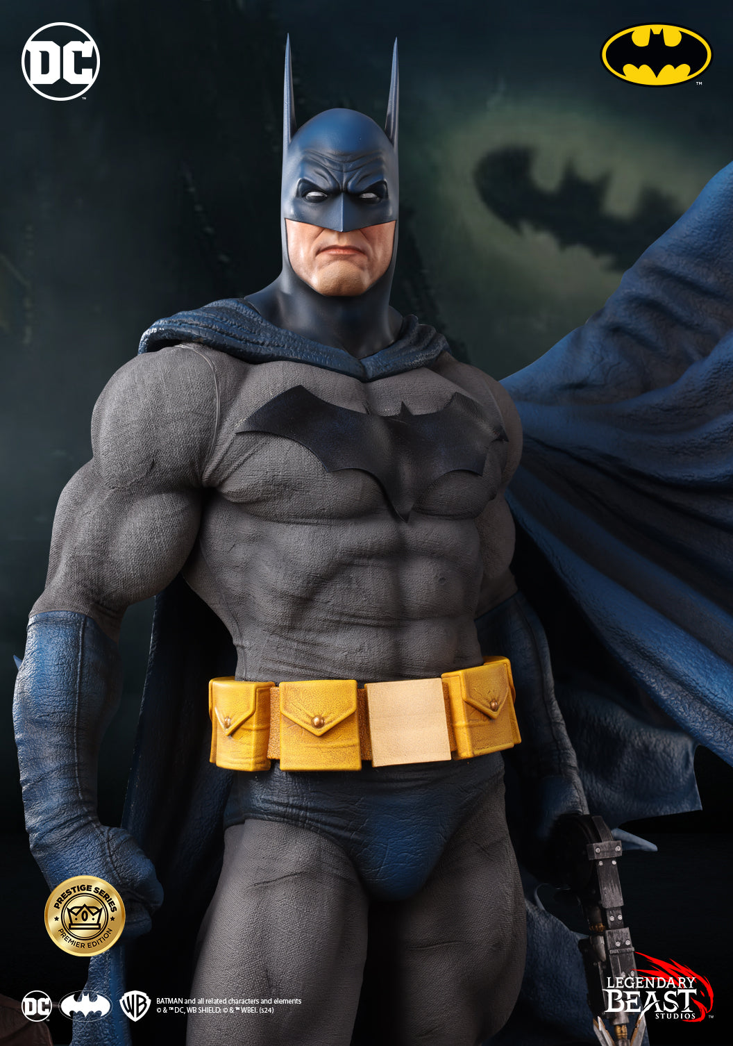 Batman (BLUE) Premier Version Prestige Series 1/3 Scale Statue - Spec ...