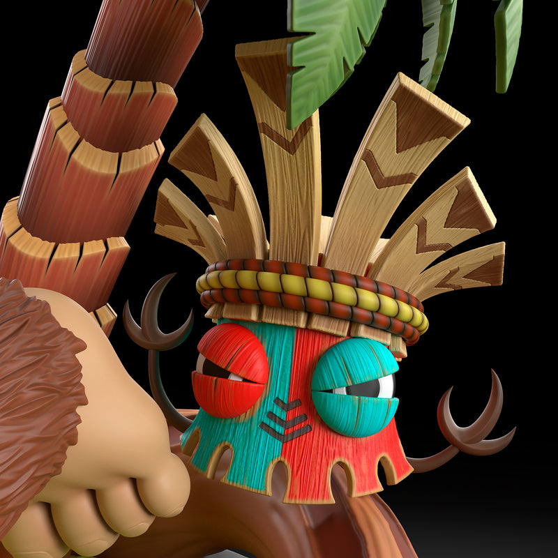 Donkey Kong and Diddy Kong Statue - Spec Fiction Shop