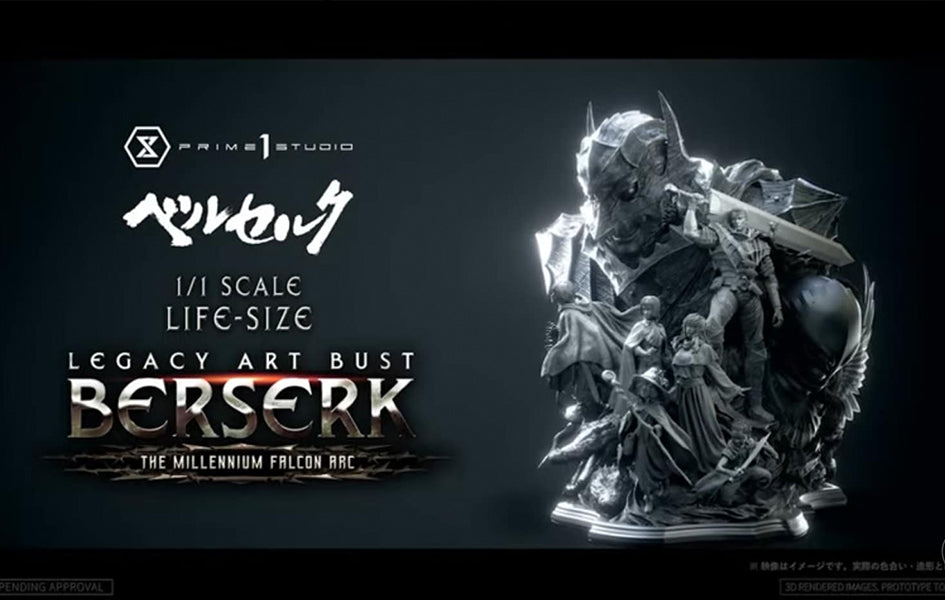 Berserk - Legacy Art 1/1 Scale Life-Size Bust - Spec Fiction Shop
