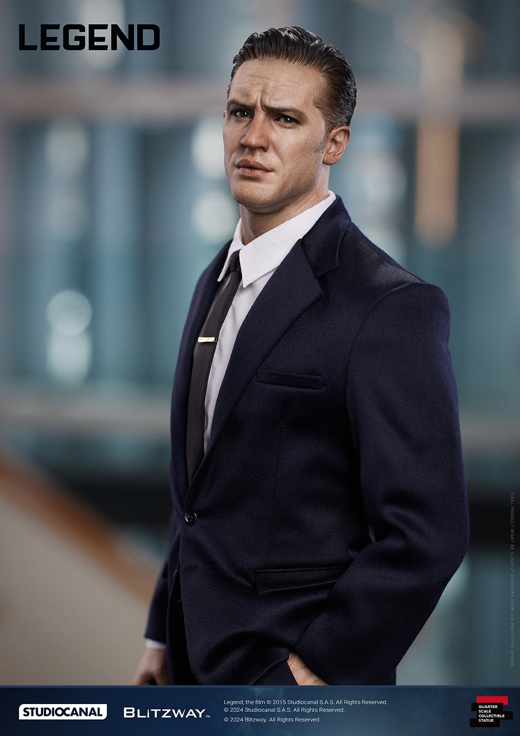 Legend - Reginald "Reggie" Kray 1/4 Scale Statue - Spec Fiction Shop