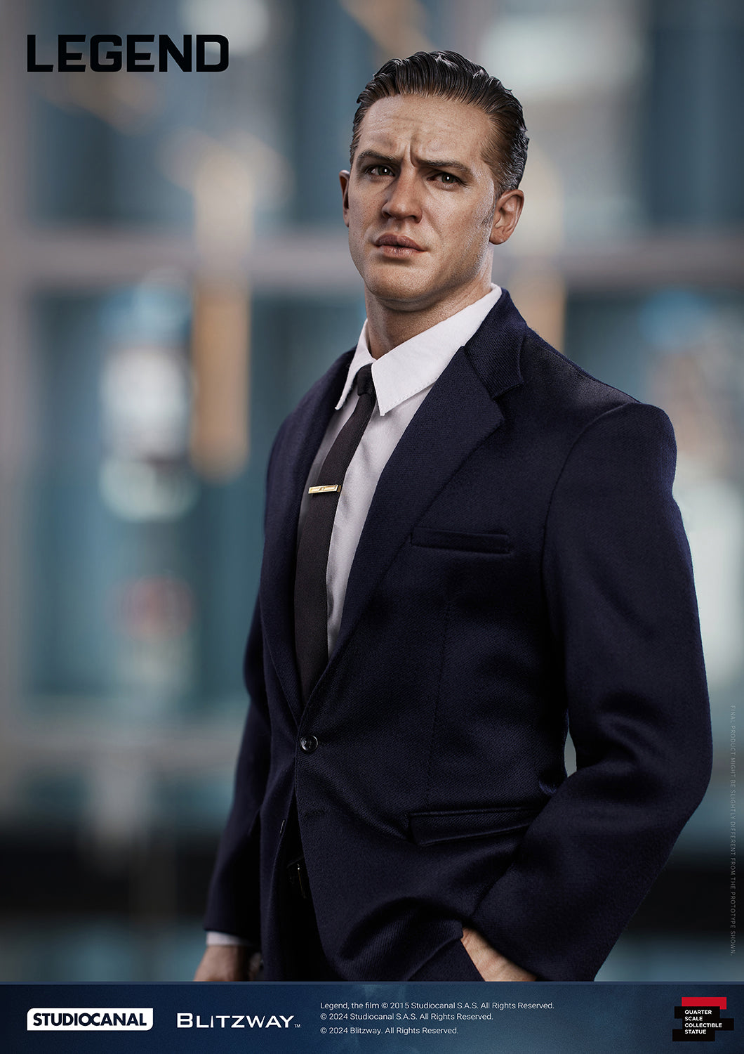 Legend - Reginald "Reggie" Kray 1/4 Scale Statue - Spec Fiction Shop