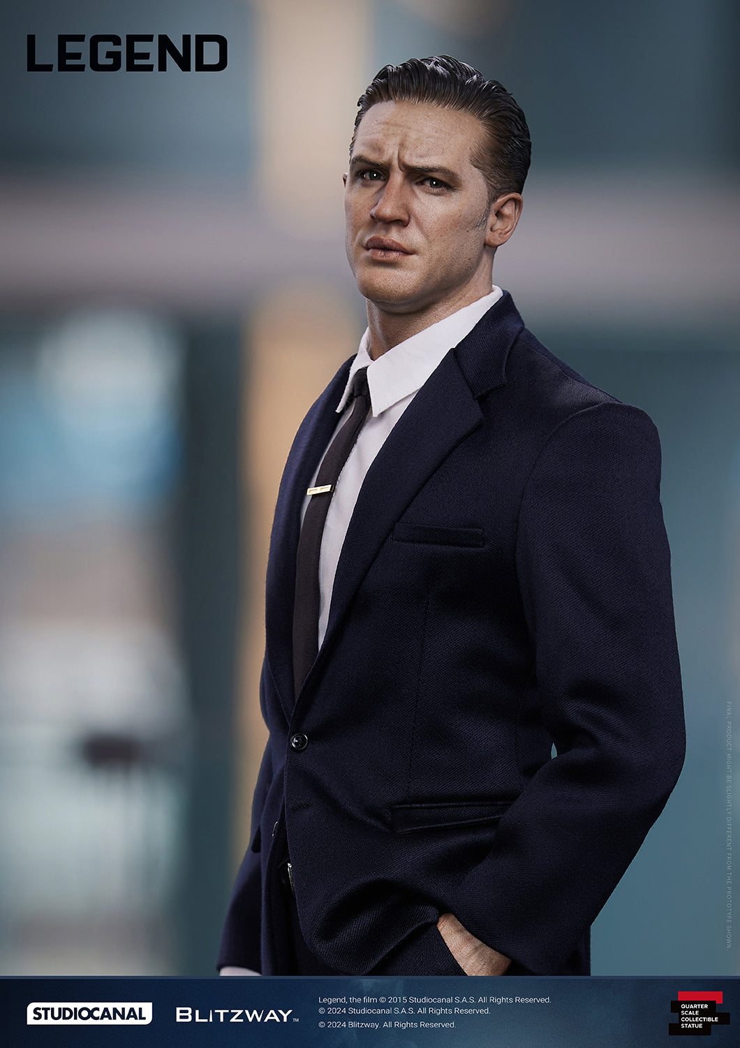 Legend - Reginald "Reggie" Kray 1/4 Scale Statue - Spec Fiction Shop