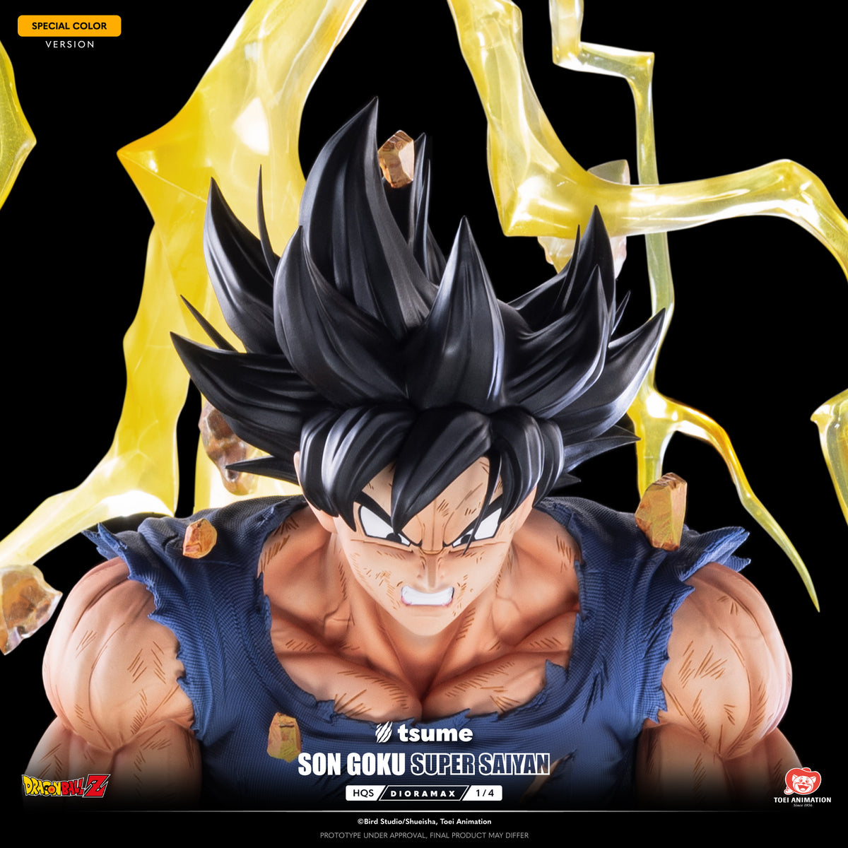 Dragon Ball Z - Son Goku Super Saiyan HQS Dioramax (Special) 1/4 Scale ...