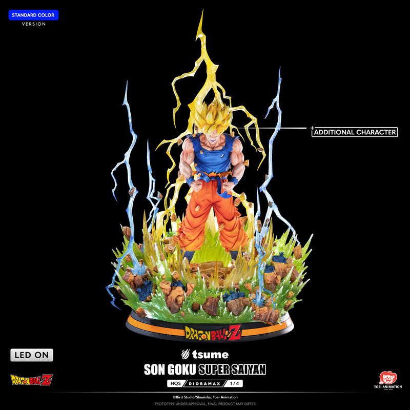 Dragon Ball Z - Son Goku Super Saiyan HQS Dioramax (Standard) 1/4 Scal ...