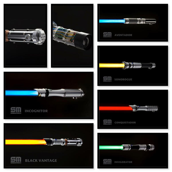 Sabermach Illuminated Combat Sabers - Spec Fiction Shop